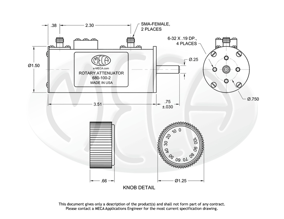 Variable Step Attenuators — MECA Electronics, Inc.