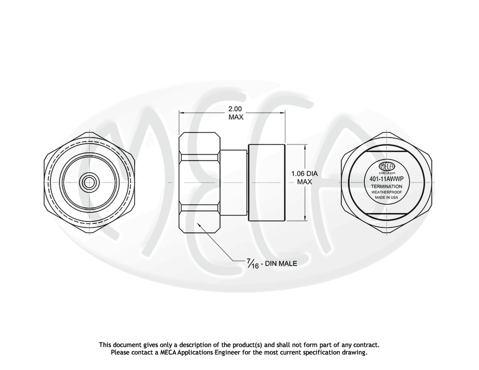 RF Terminations — MECA Electronics, Inc.