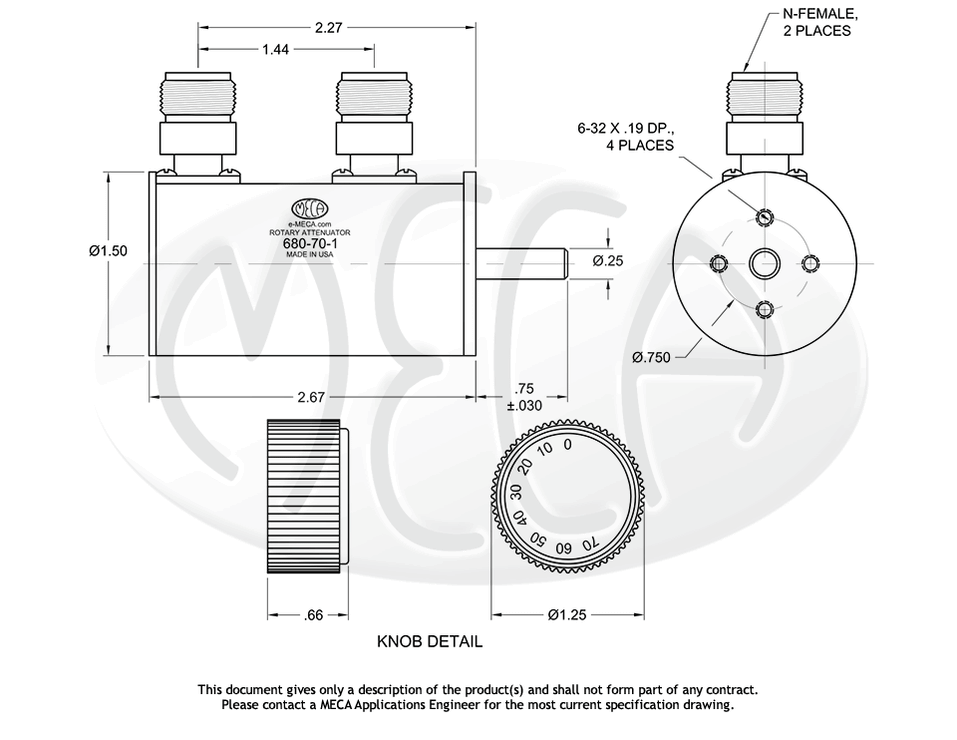 Variable Step Attenuators — MECA Electronics, Inc.