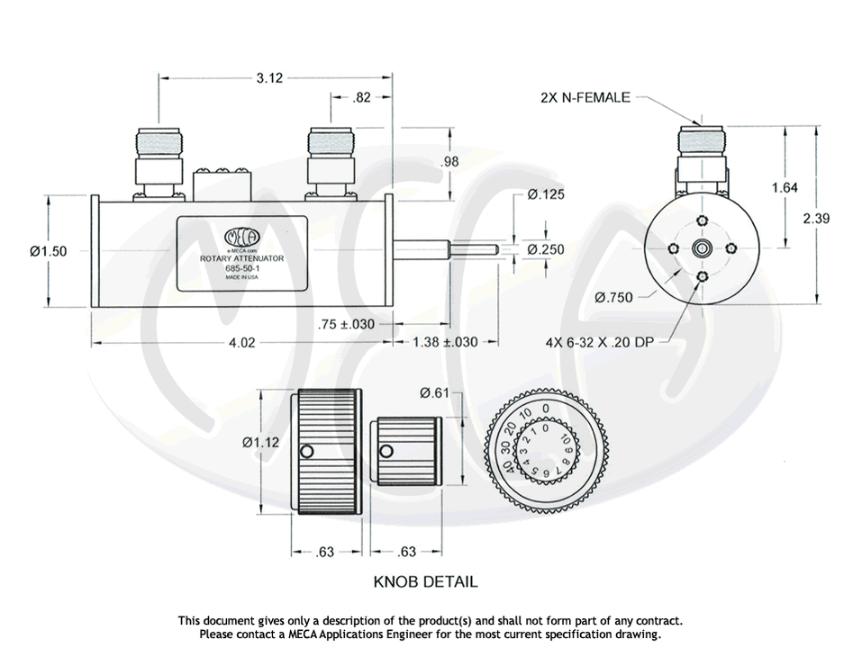Variable Step Attenuators — MECA Electronics, Inc.