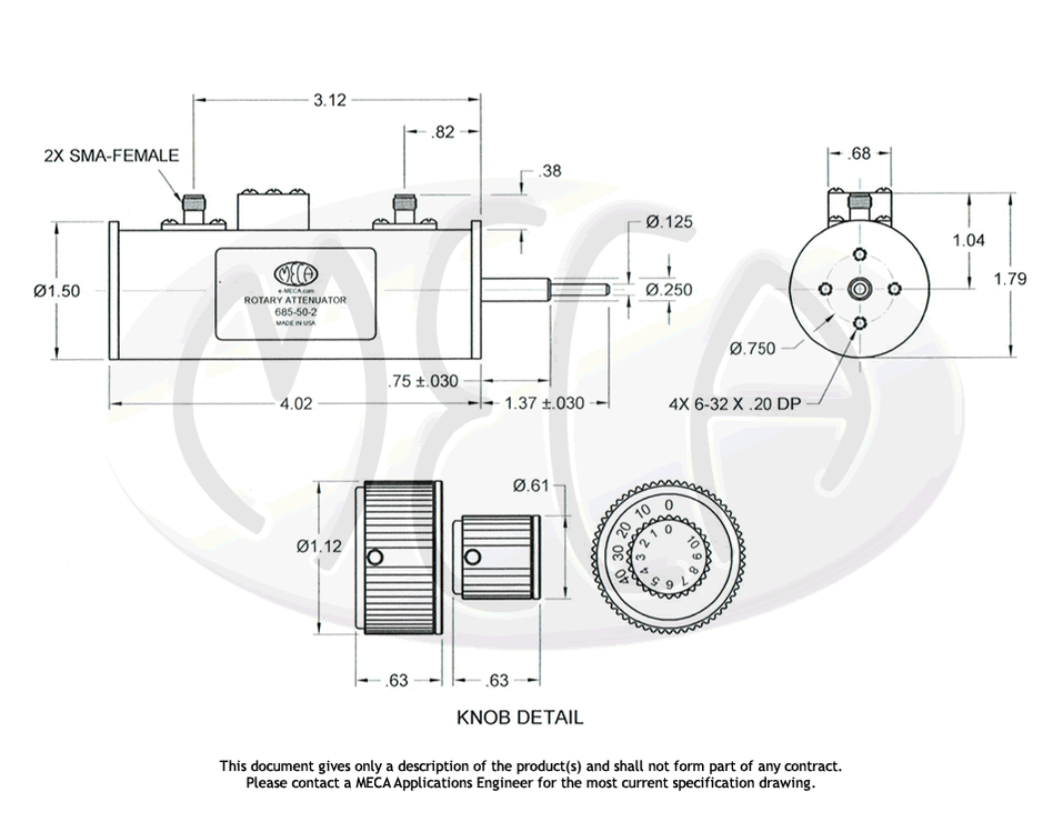 Variable Step Attenuators — MECA Electronics, Inc.