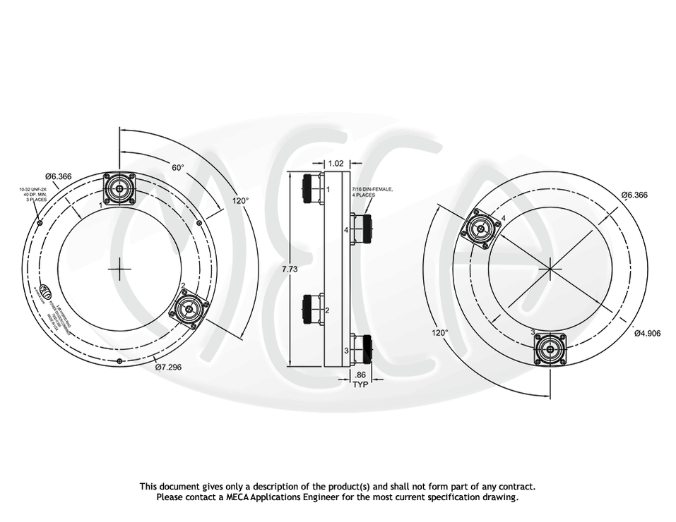 3 dB Hybrids Couplers — MECA Electronics, Inc.