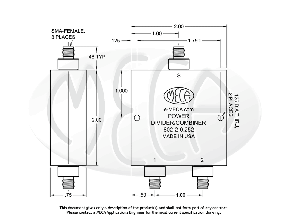 MECA Electronics, Inc. - RF Microwave Component Source