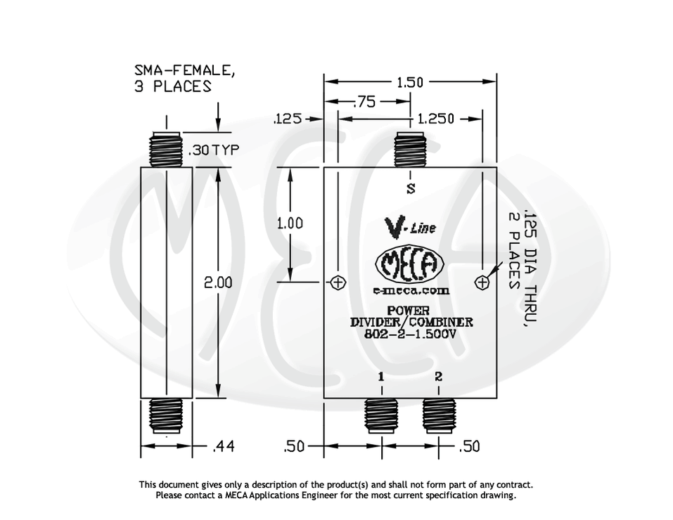 Power Dividers — MECA Electronics, Inc.