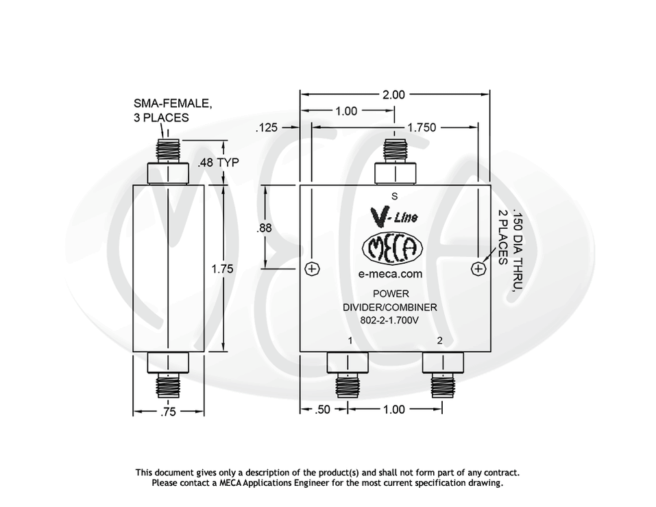 Power Dividers — MECA Electronics, Inc.