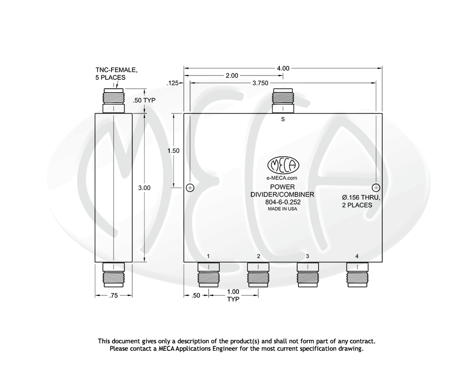 MECA Electronics, Inc. - RF Microwave Component Source