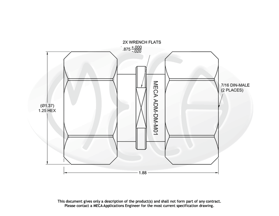 Low PIM Adapters — MECA Electronics, Inc.