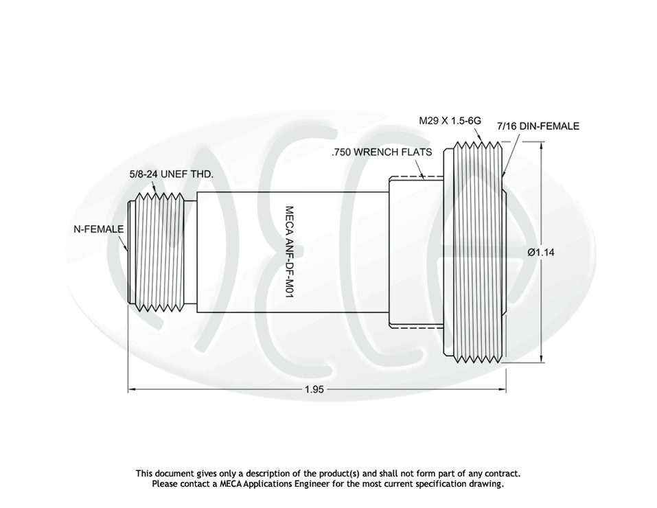 Low PIM Adapters — MECA Electronics, Inc.