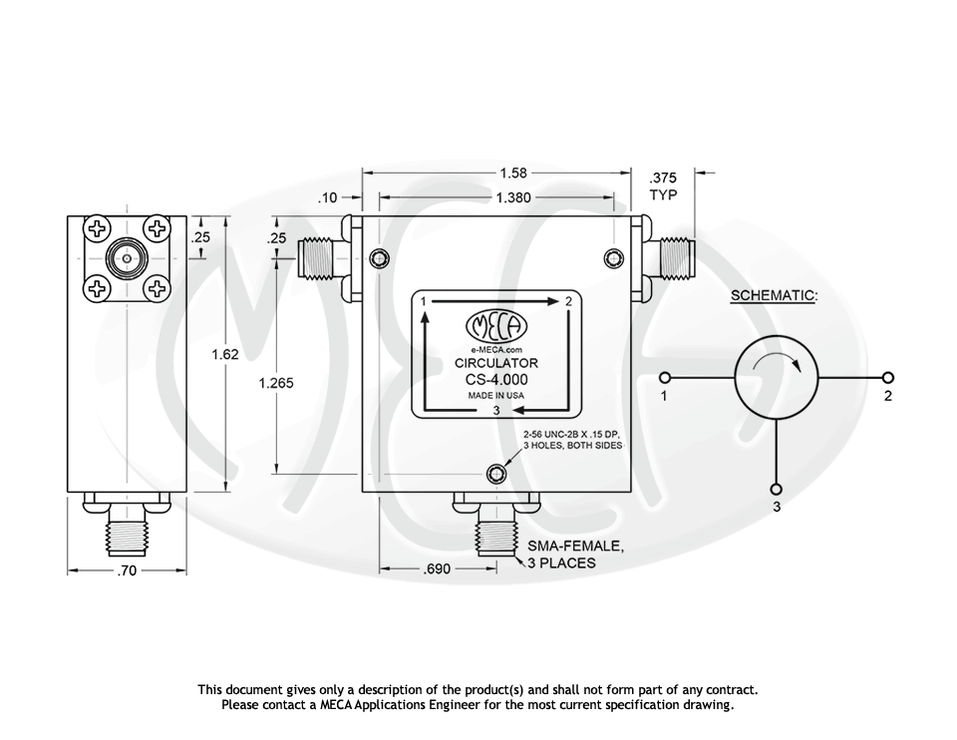RF Circulator — MECA Electronics, Inc.
