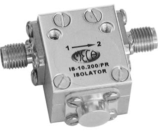 Microwave Isolators, IS-10.200, 2 Watts, SMA-Female 8.0-12.4 GHz — MECA ...